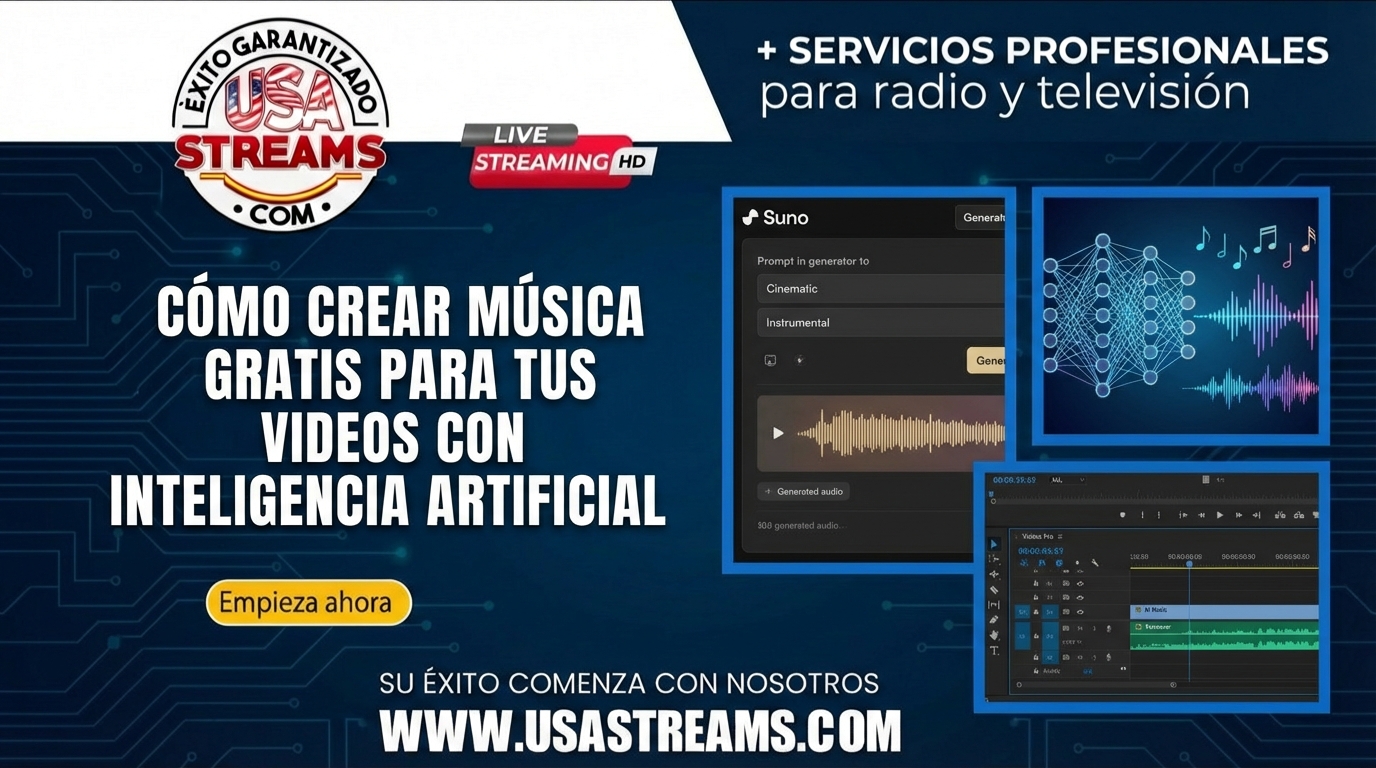 Cómo crear música gratis para tus videos con inteligencia artificial ...